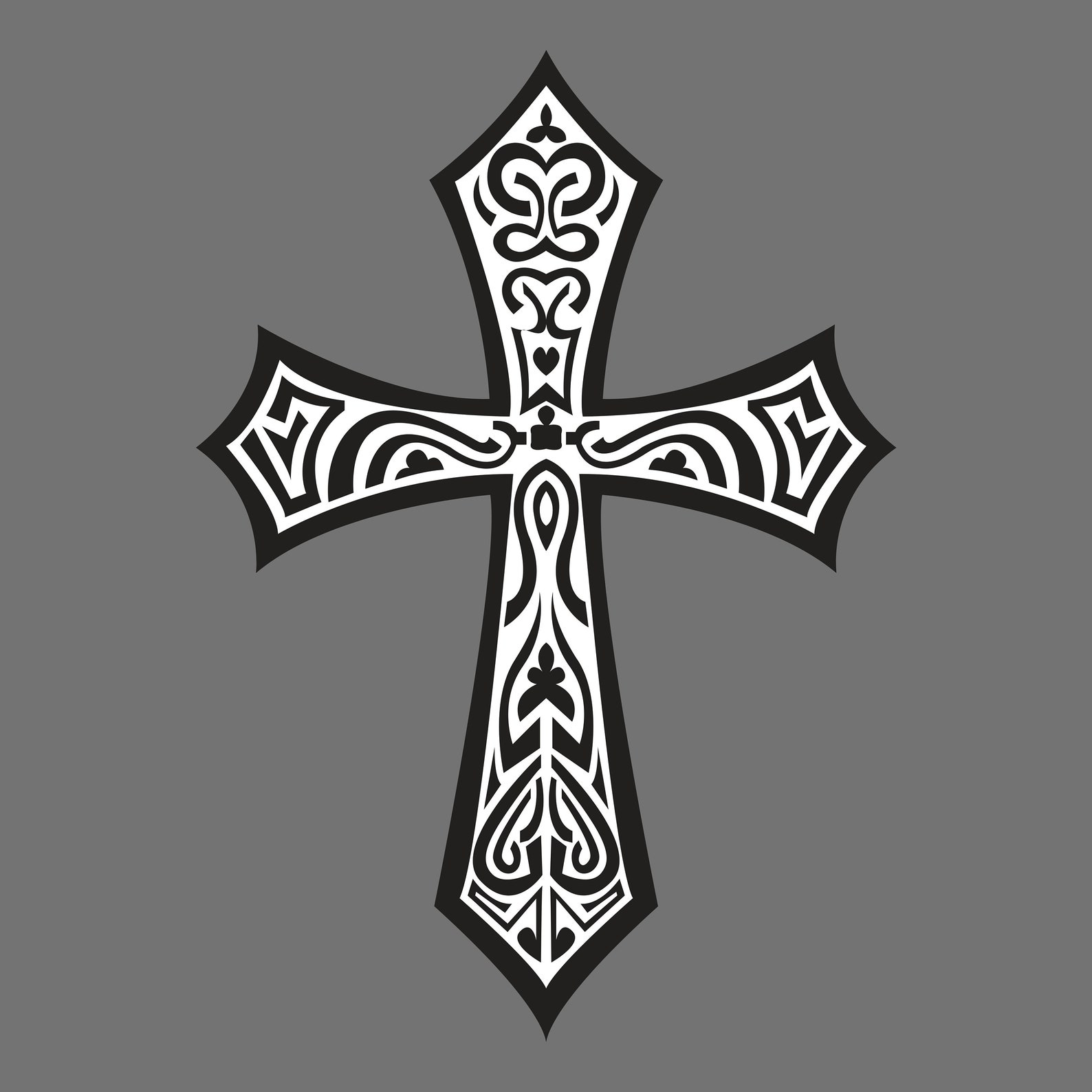 Christian Cross Svg, Christian Symbol Svg, Orthodox Crucifix Svg, Cross ...