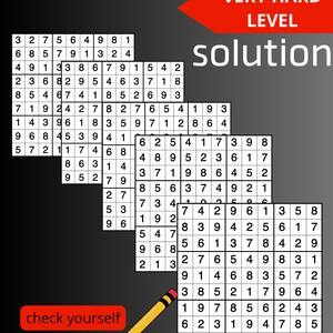 100 Very Hard Sudoku Puzzles in Large Print for Adults and Seniors ...