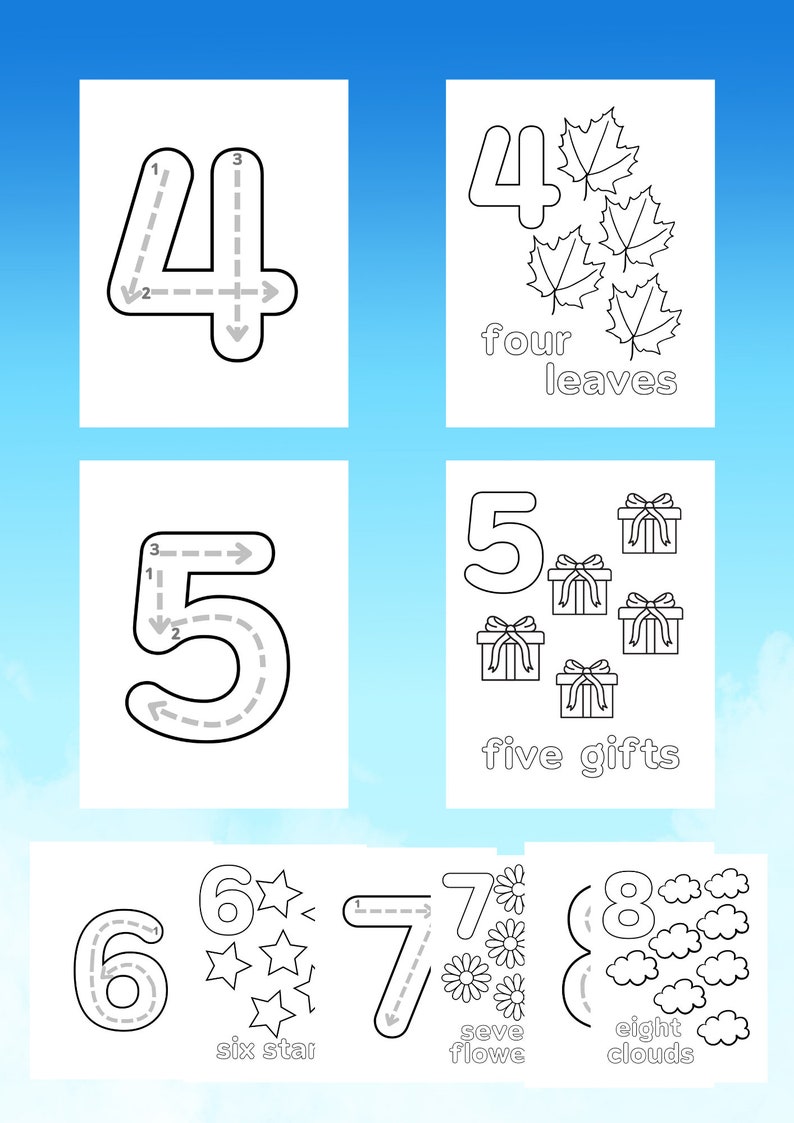 ABC Coloring Pages: Color Alphabet, Letters and Numbers for Boys and ...