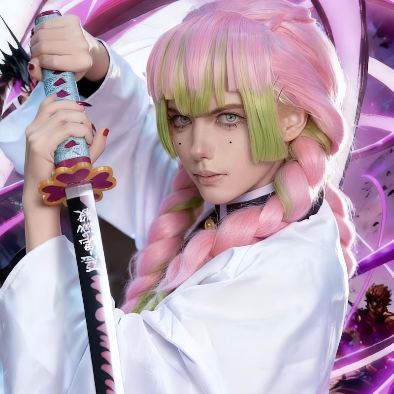 Mitsuri Kanroji Cosplay - Etsy