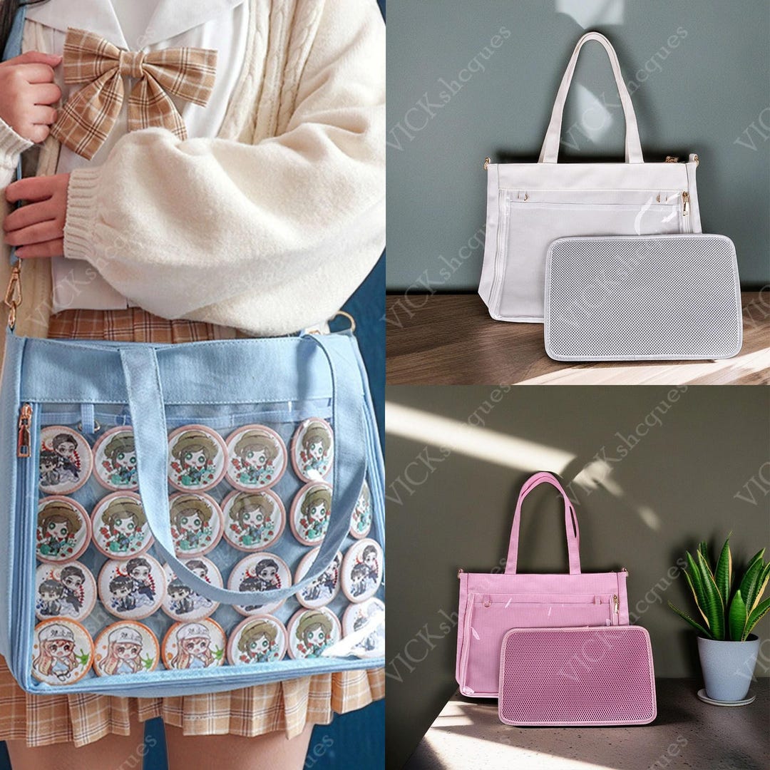 Crossbody Canvas Ita Bag, Ita Bag Crossbody, Ita Bag Shoulder, Japanese ...