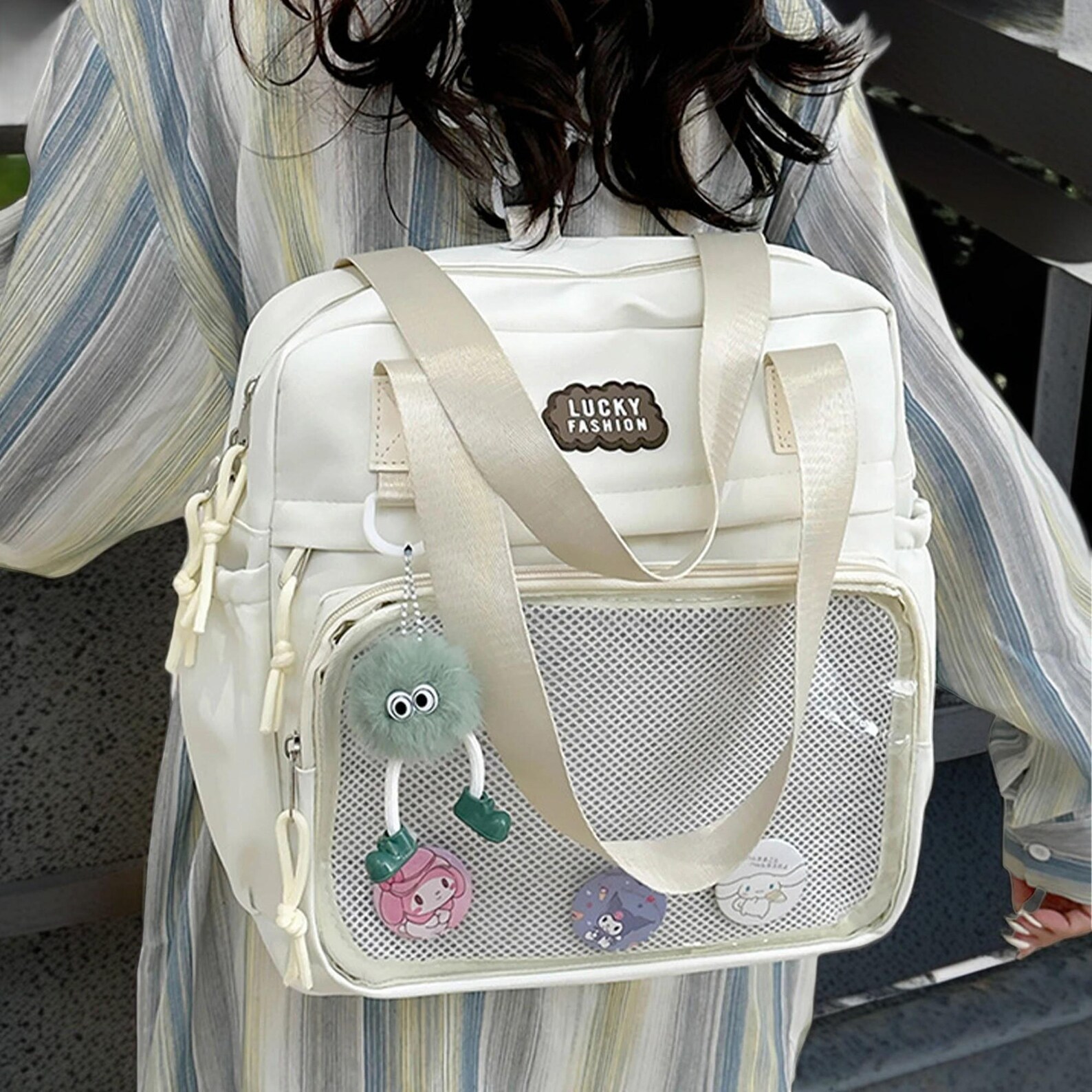 Crossbody Ita Bag, Clear Display Window, Ita Shoulder Bag, Ita Tote Bag ...