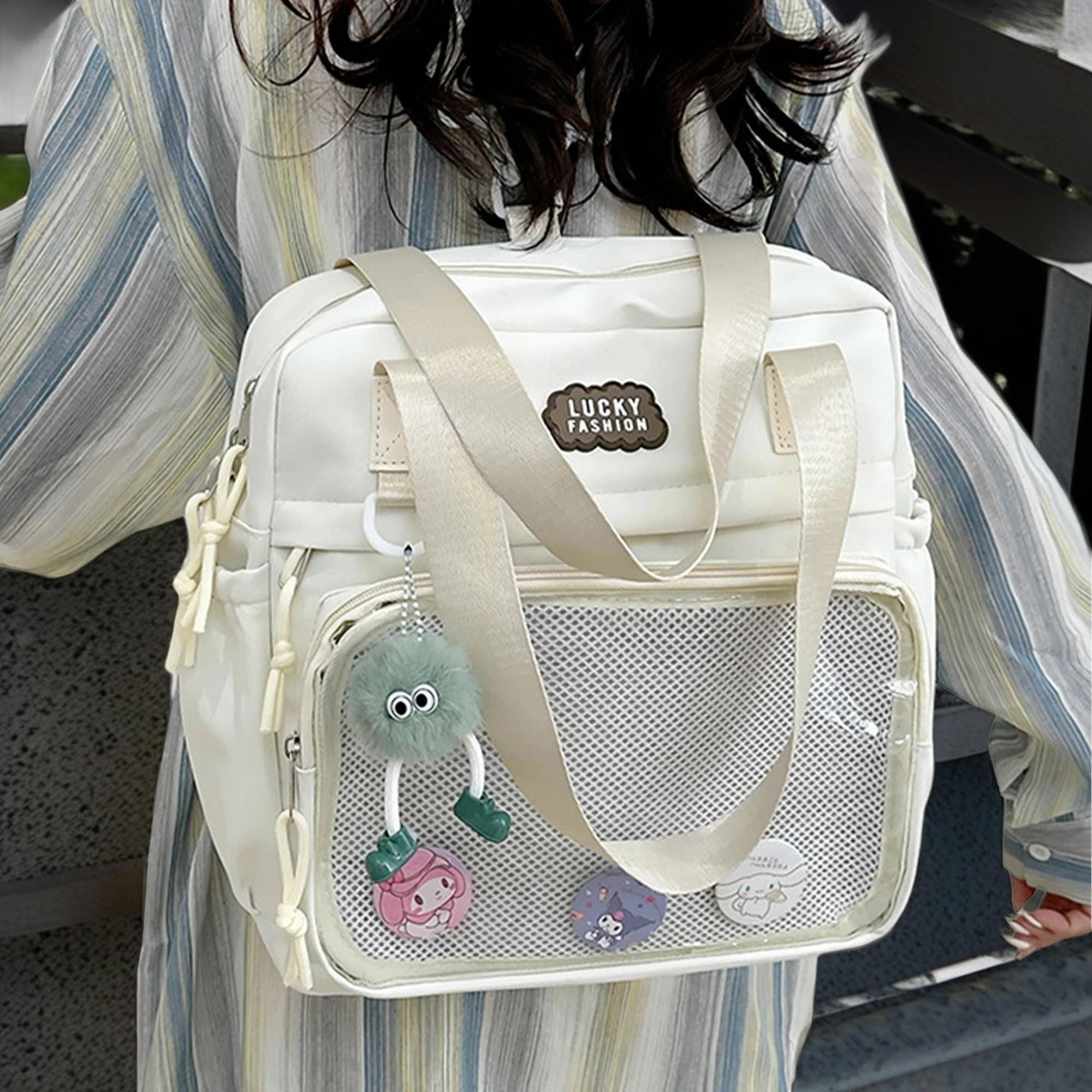 Crossbody Ita Bag, Clear Display Window, Ita Shoulder Bag, Ita Tote Bag ...
