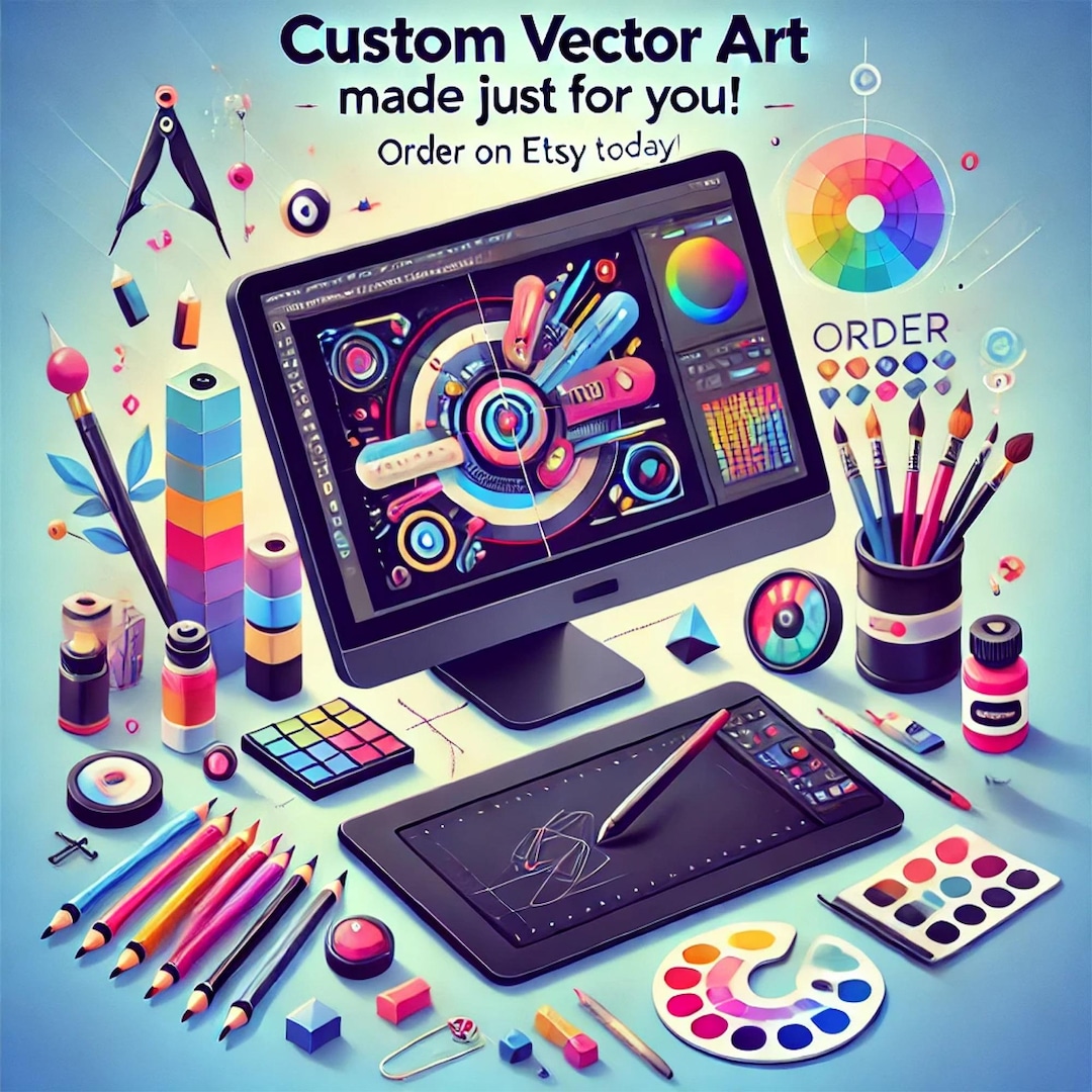 Personalized SVG. Custom SVG Files Designs. Convert From Raster to ...