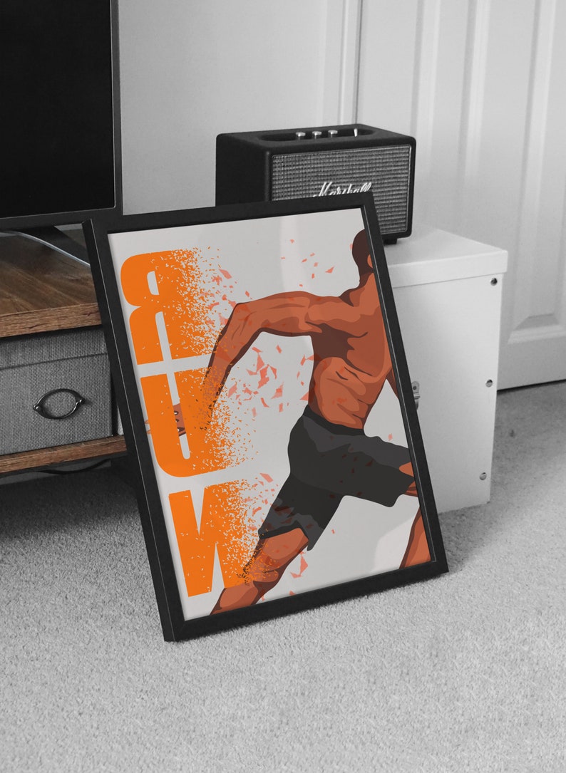 Runner Poster, Sports Poster Download, Fitness Motivation Art ...