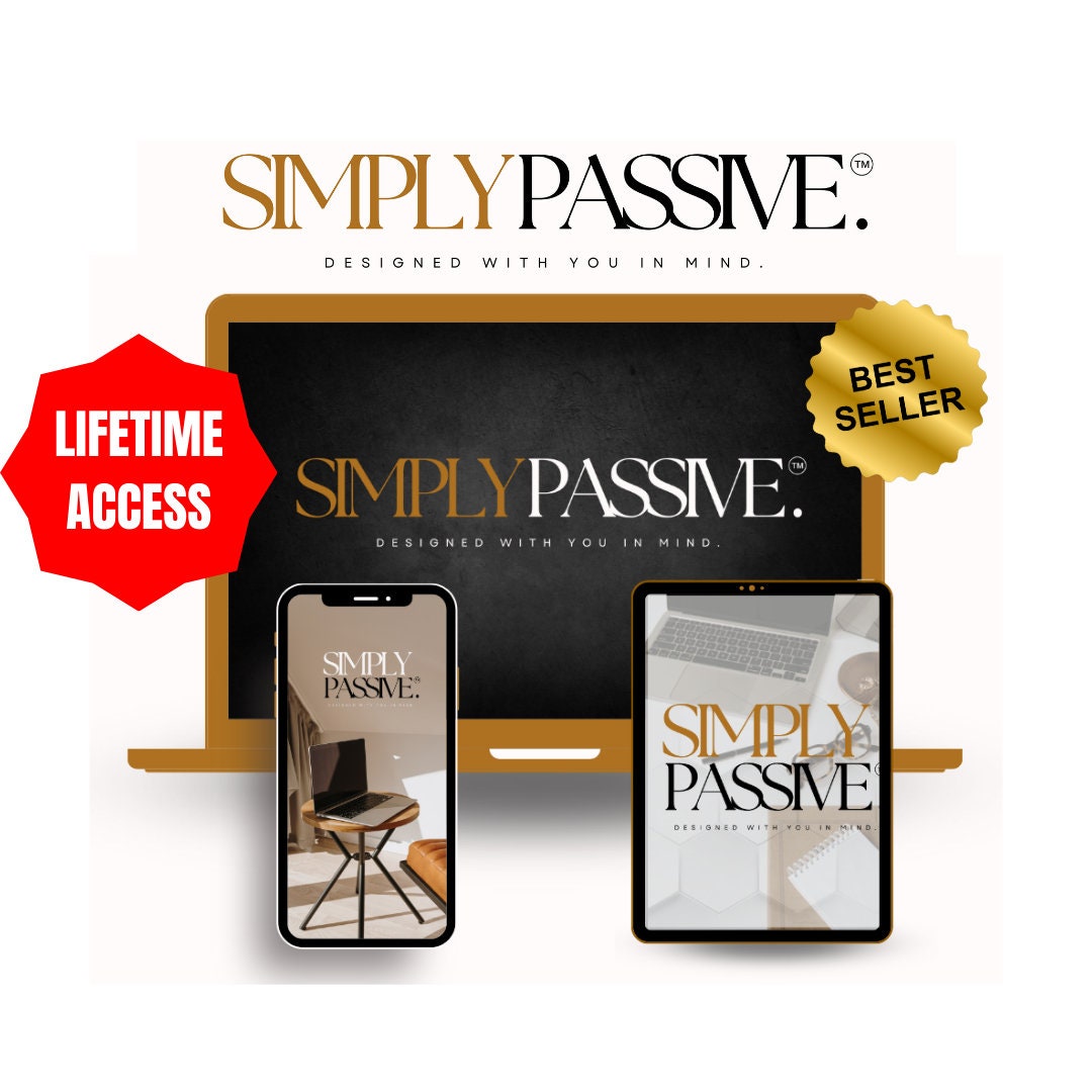 Simply Passive Course, Digital Marketing Course, Woman/girl Digital Marketing, Faceless ...