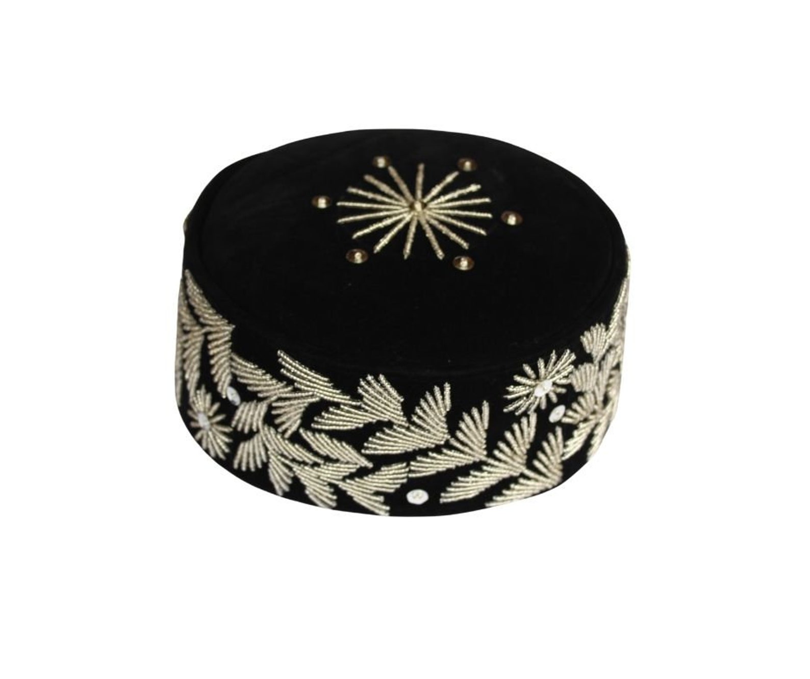 Velvet Crown Hard Hat, Igbo Ozo Cap, Stoned Cap, Igbo Traditional ...