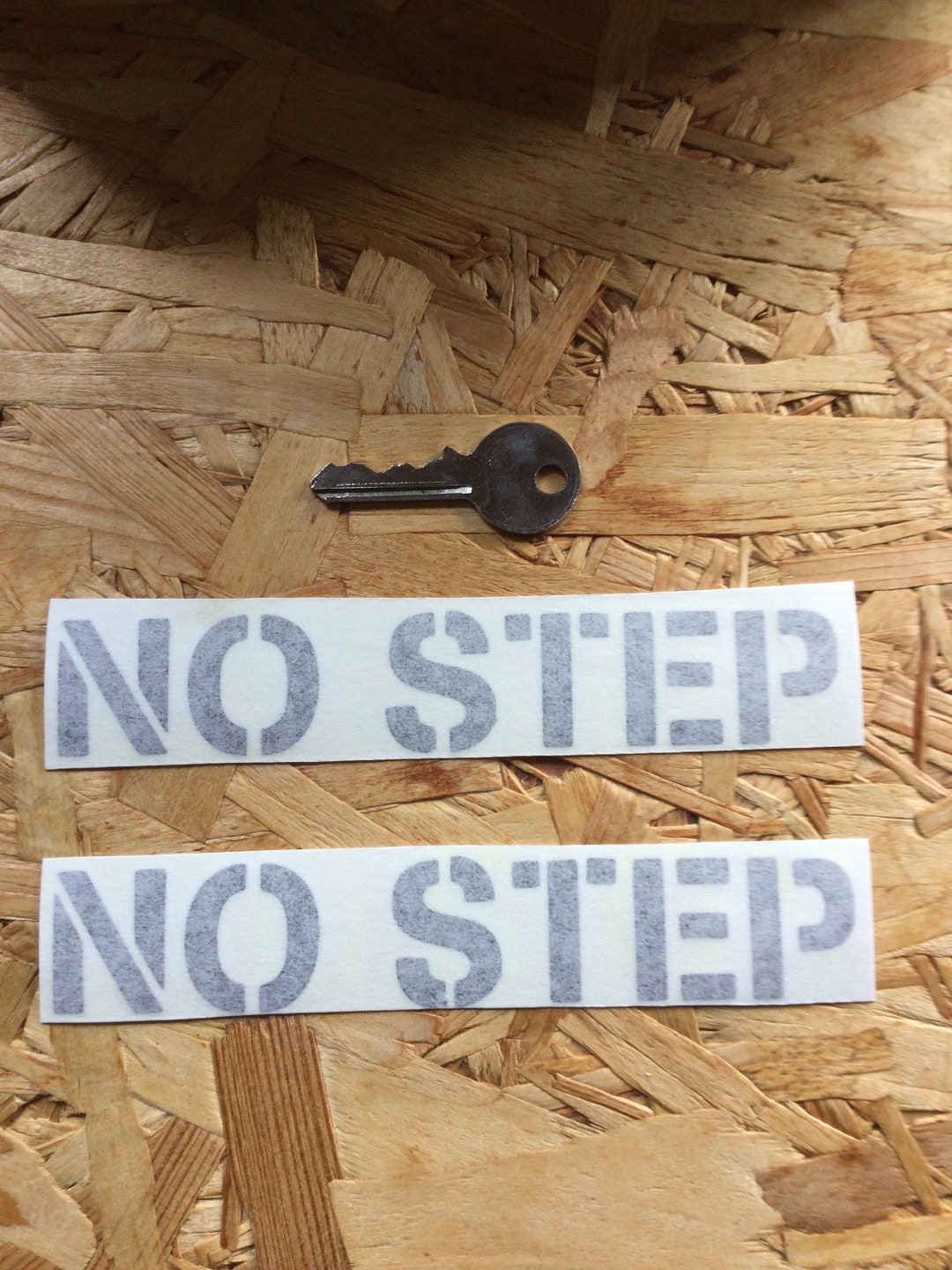 No Step Warning Sticker Decal Set of Two Size 15cmx 21/2 Cm - Etsy