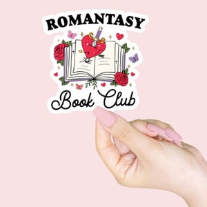 Romantasy Book Club SVG PNG , Cute Trendy Popular Artsy Creative ...
