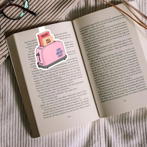 Read All Day Book Toaster SVG PNG, Cute Trendy Popular Creative Bookish ...