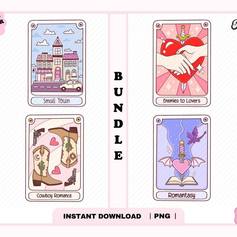 Bookworm Tarot Deck - Etsy