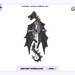 Fourth Wing Clipart PNG, Cute Trendy Aesthetic Fantasy Bookish Fourth ...