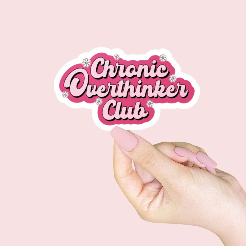 Chronic Overthinker Club SVG PNG, Mental Health Matters Png, Cute ...