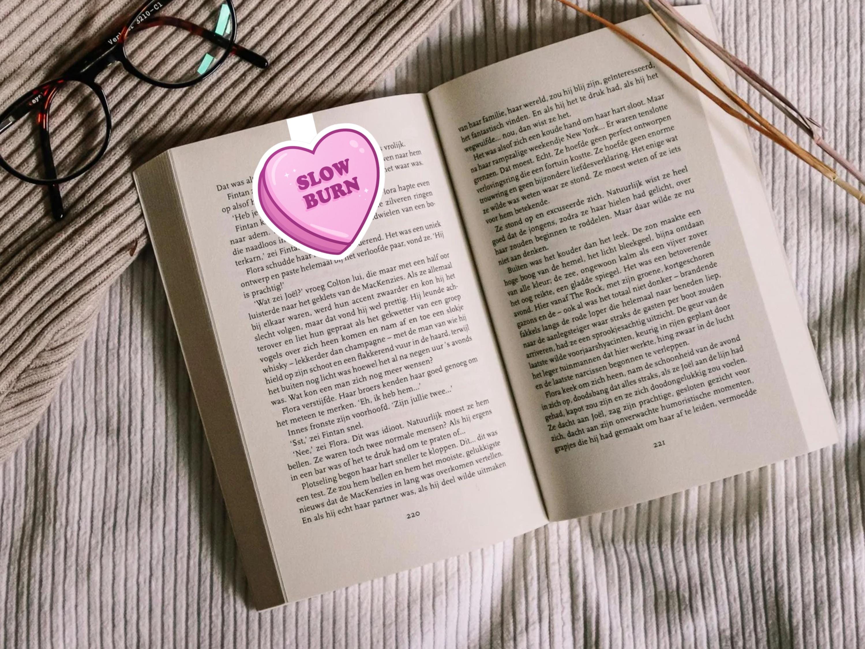 Candy Heart Book Tropes Bundle SVG PNG, Cute Trendy Popular Romance ...