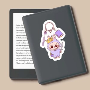 Fantasy Book Lover Labubu PNG, Cute Trendy Aesthetic Fantasy Fourth ...