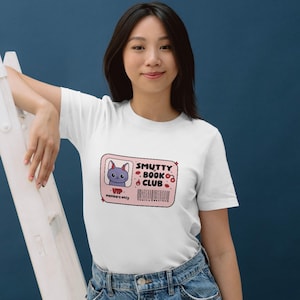 Smutty Book Club Library Card SVG PNG, Cute Trendy Popular Creative ...