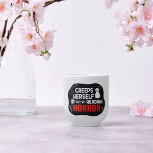 Creeps Herself Out by Reading Horror SVG PNG, Cute Trendy Aesthetic ...