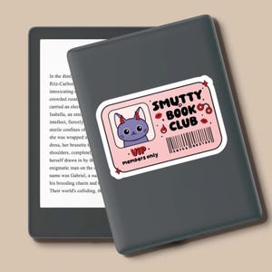 Smutty Book Club Library Card SVG PNG, Cute Trendy Popular Creative ...