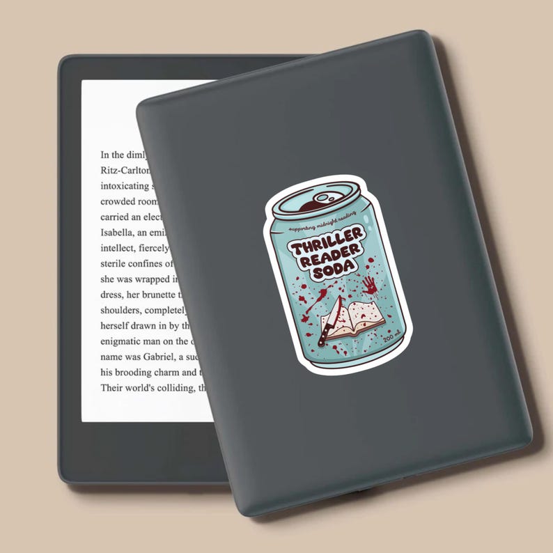 Thriller Book Reader Soda Pop PNG, Cute Trendy Aesthetic Popular ...