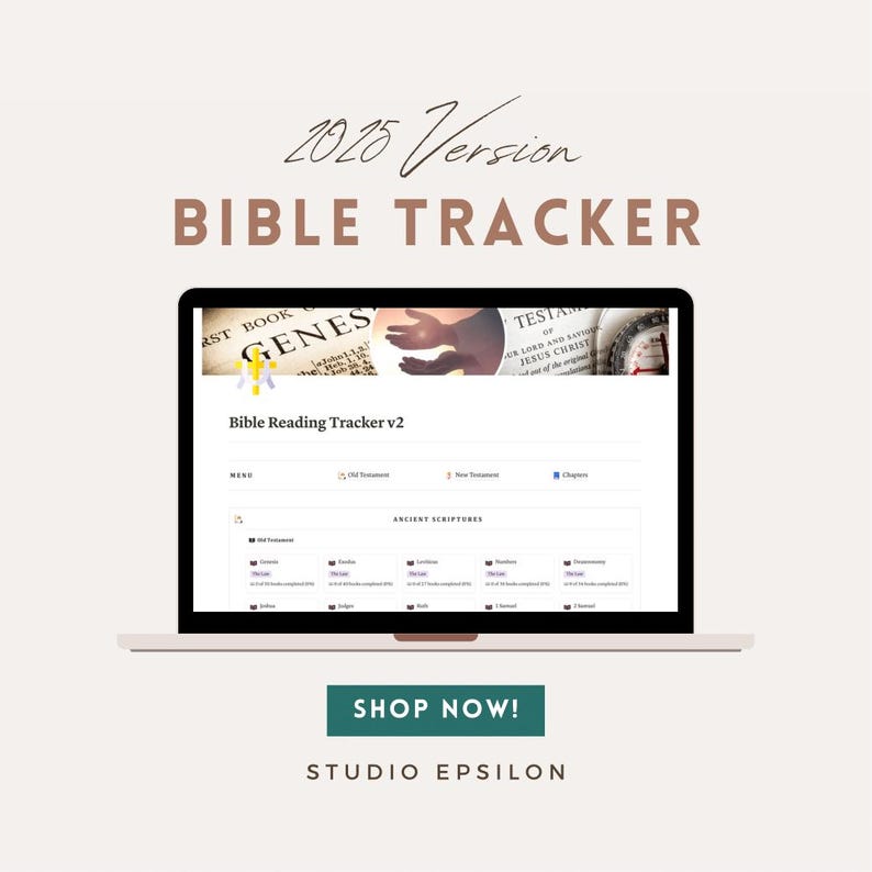 Bible Reading Tracker Notion Template | Scripture Study, Prayer Journal ...
