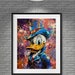 Scrooge Mcduck Pop Art Digital Poster Downloadable Wall Art Home Decor ...