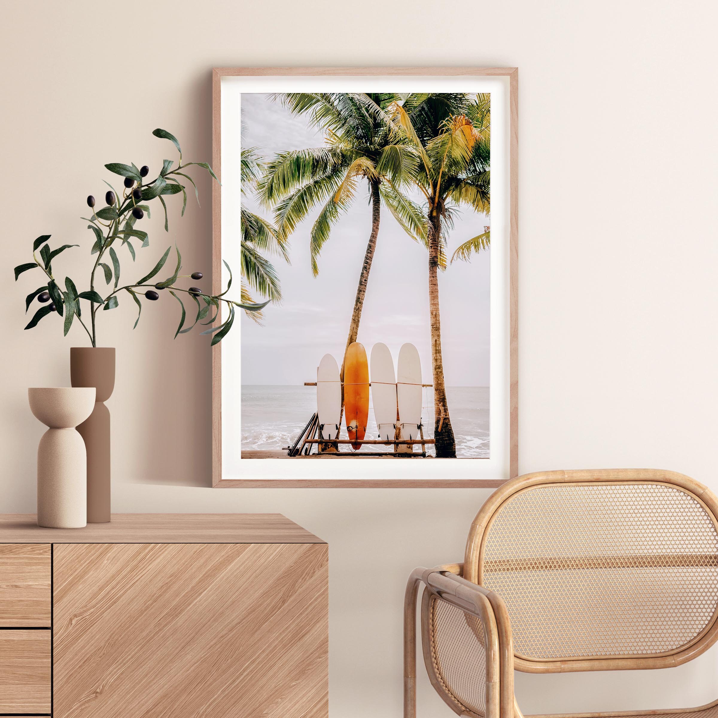 Surfboard Wall Art Beachy Room Decor, Handstand Surf Photo Coastal Home ...