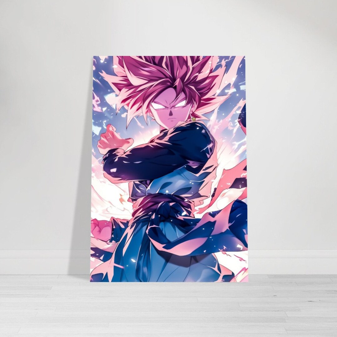 Dragon Ball Goku Black Wall Art Metal Print Metal Art Poster Anime ...