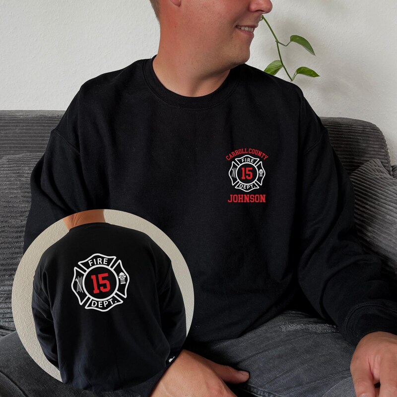 Custom Firefighter - Etsy