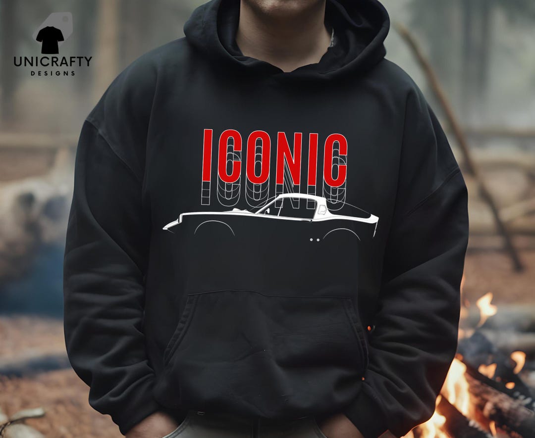Inspired by the Classic Saab Sonett II Hoodie | Vintage Car Lover Long ...
