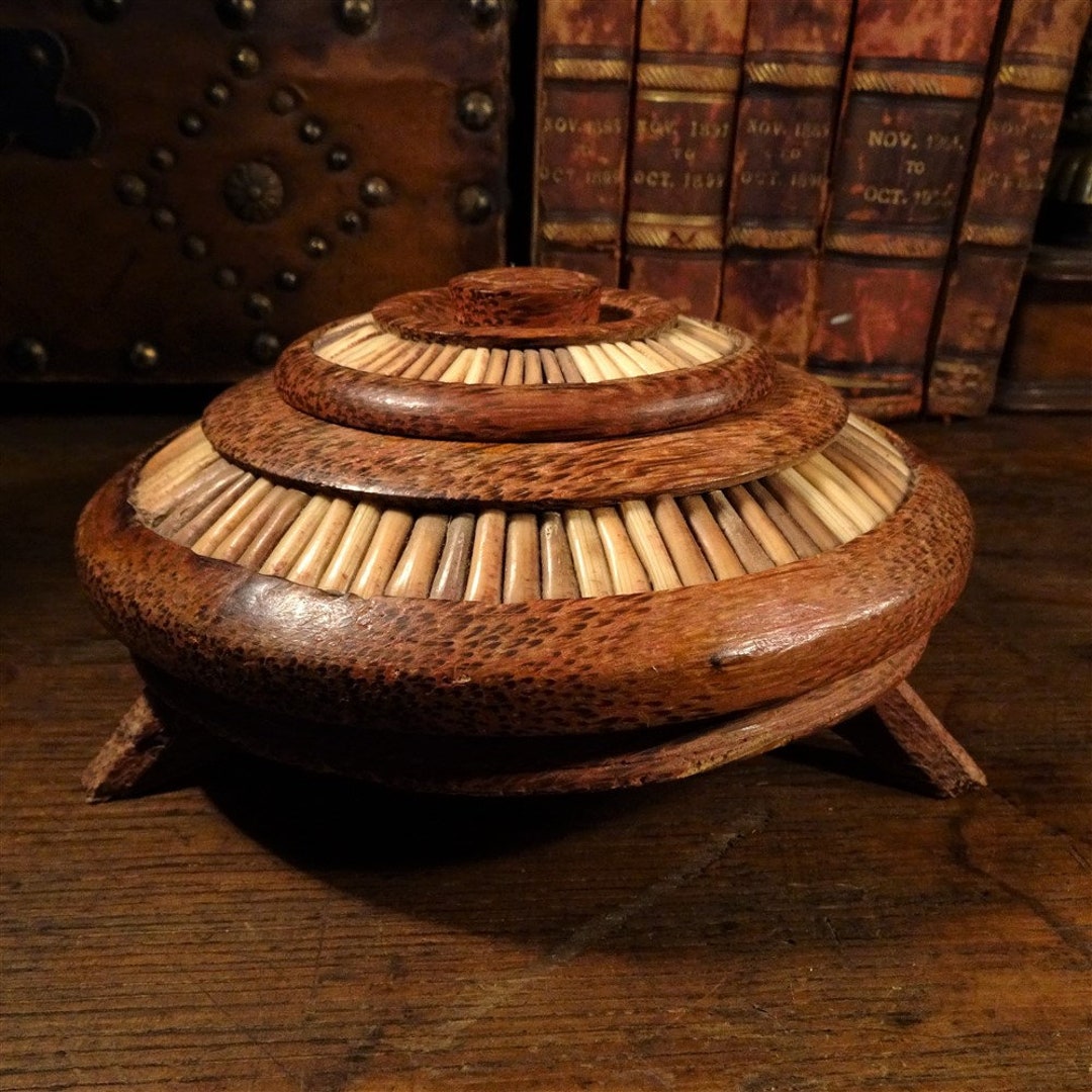 Obediah Porcupine Quill Trinket Box - Etsy