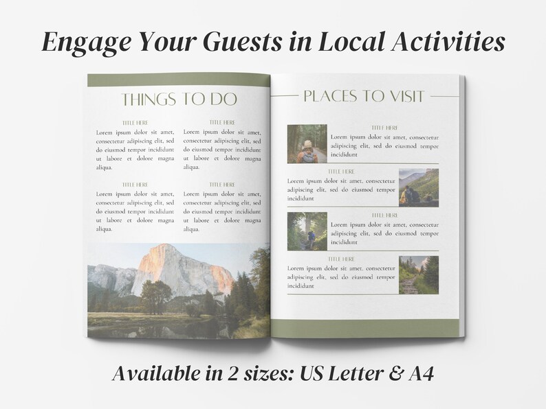 Airbnb Welcome Book Template VRBO Guest Book Real Estate Canva Template ...