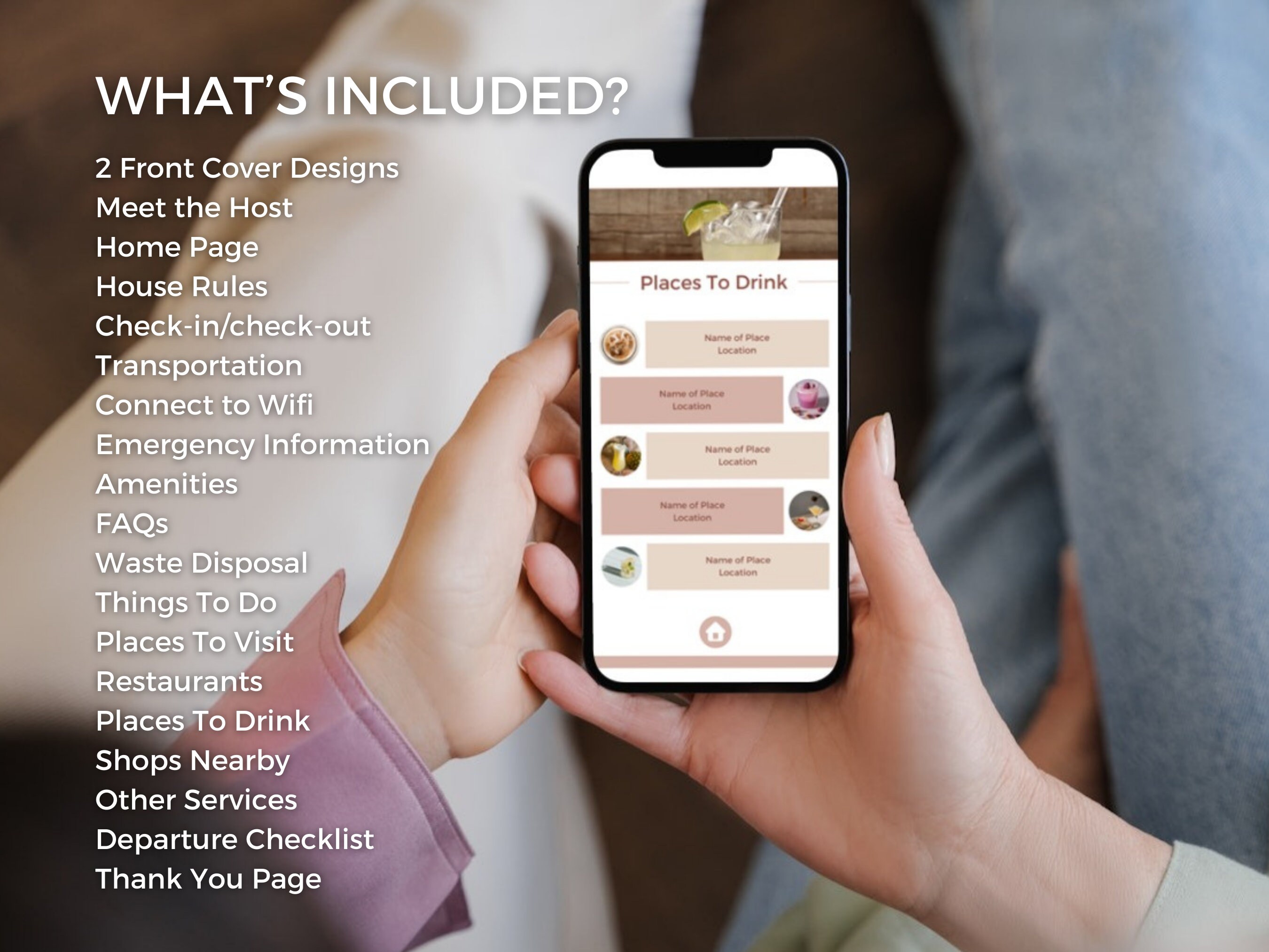 Digital Airbnb Welcome Book | Mobile Guest Book | Vacation Rental ...