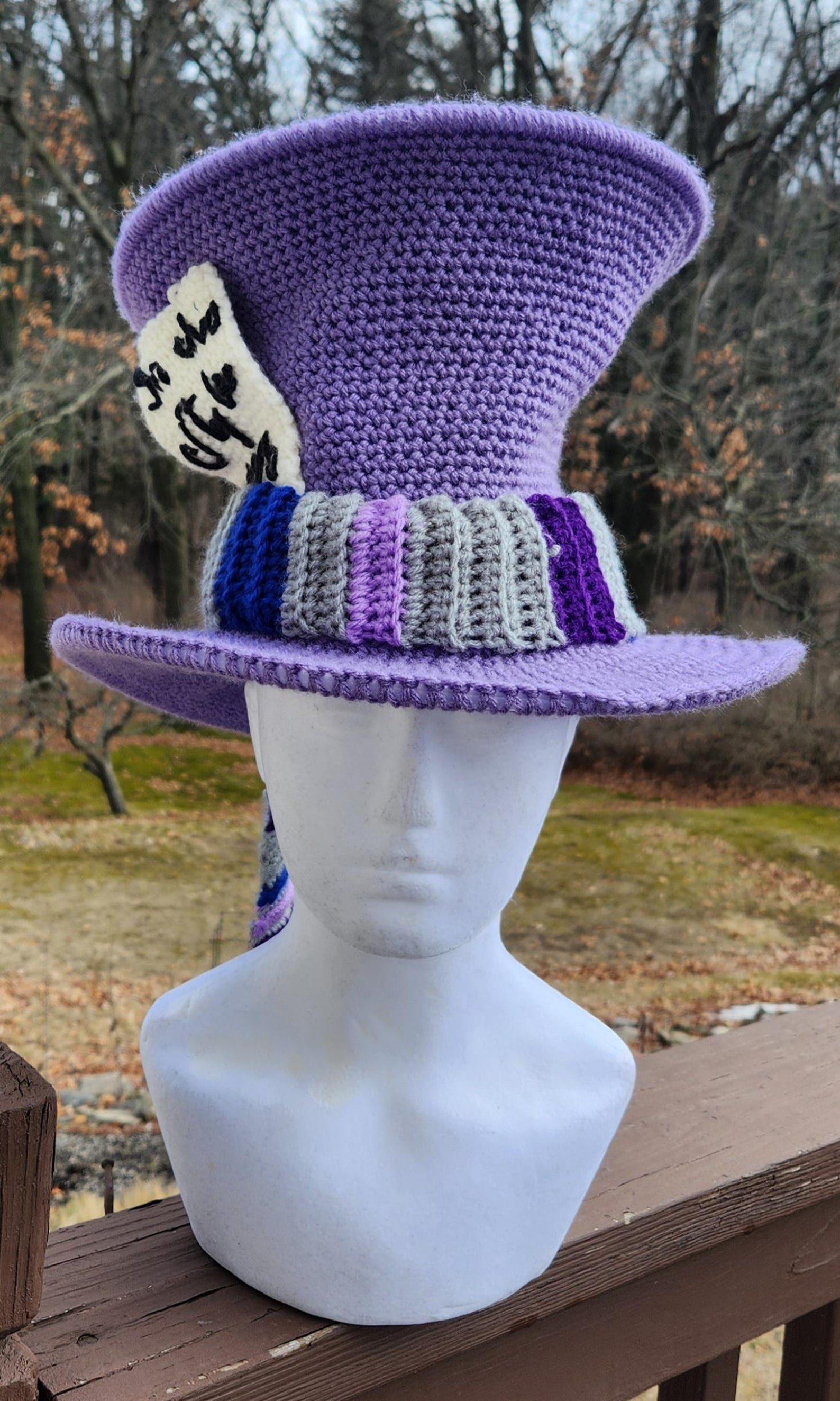 Mad Hatter Hat With Sash - Etsy