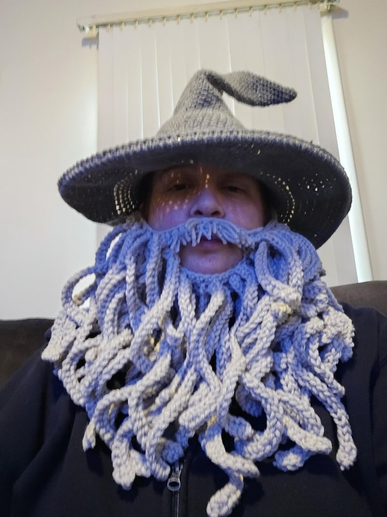 Wizard Hat With Straight Beard - Etsy