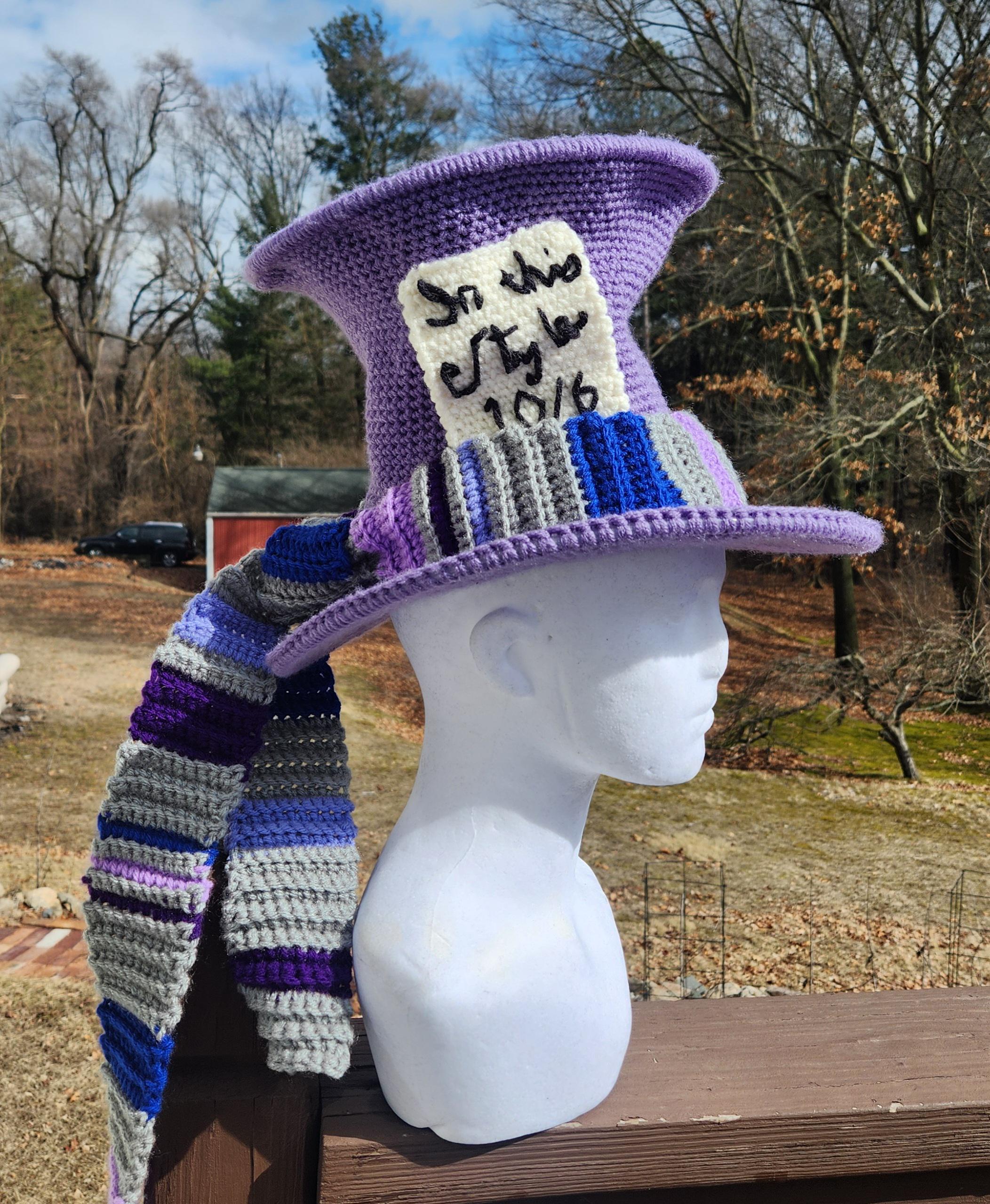 Mad Hatter Hat With Sash - Etsy