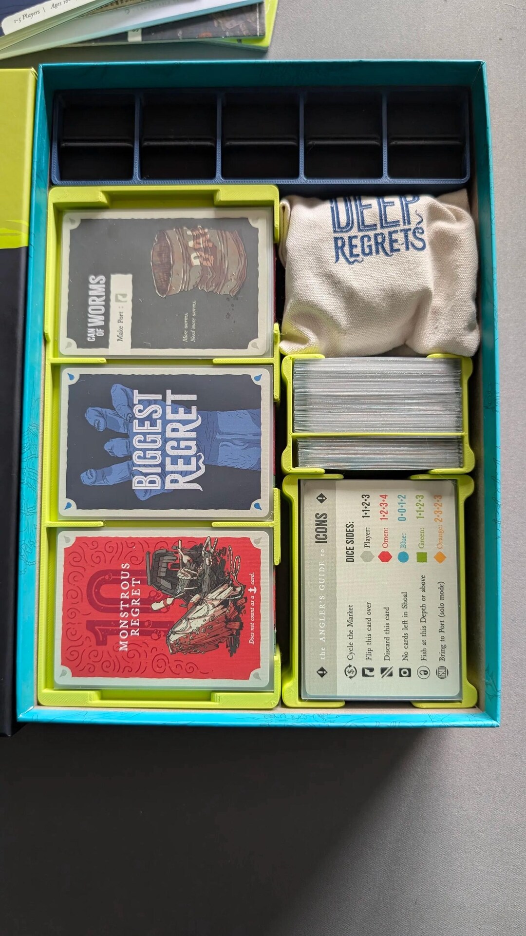 Deep Regrets + Expansion Board Game Organizer / Insert - Etsy