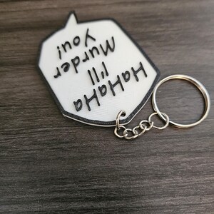 Gojo Satoru Keychain: Jujutsu Kaisen Manga Speech Bubble - Etsy