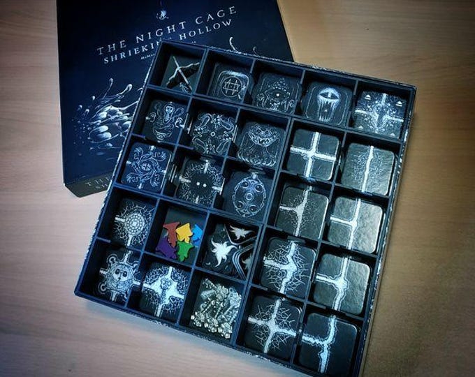 The Night Cage + Expansion Board Game Organizer / Insert - Etsy
