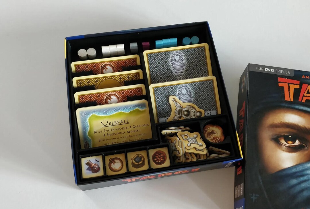 Targi + Targia Board Game Organizer and Insert - Etsy