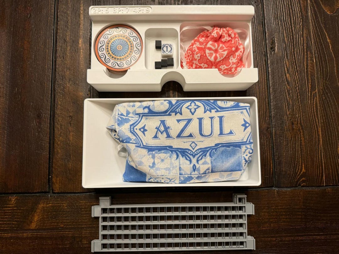 Azul Insert/organizer - Supports Crystal Mosaic Boards, Joker Tiles ...