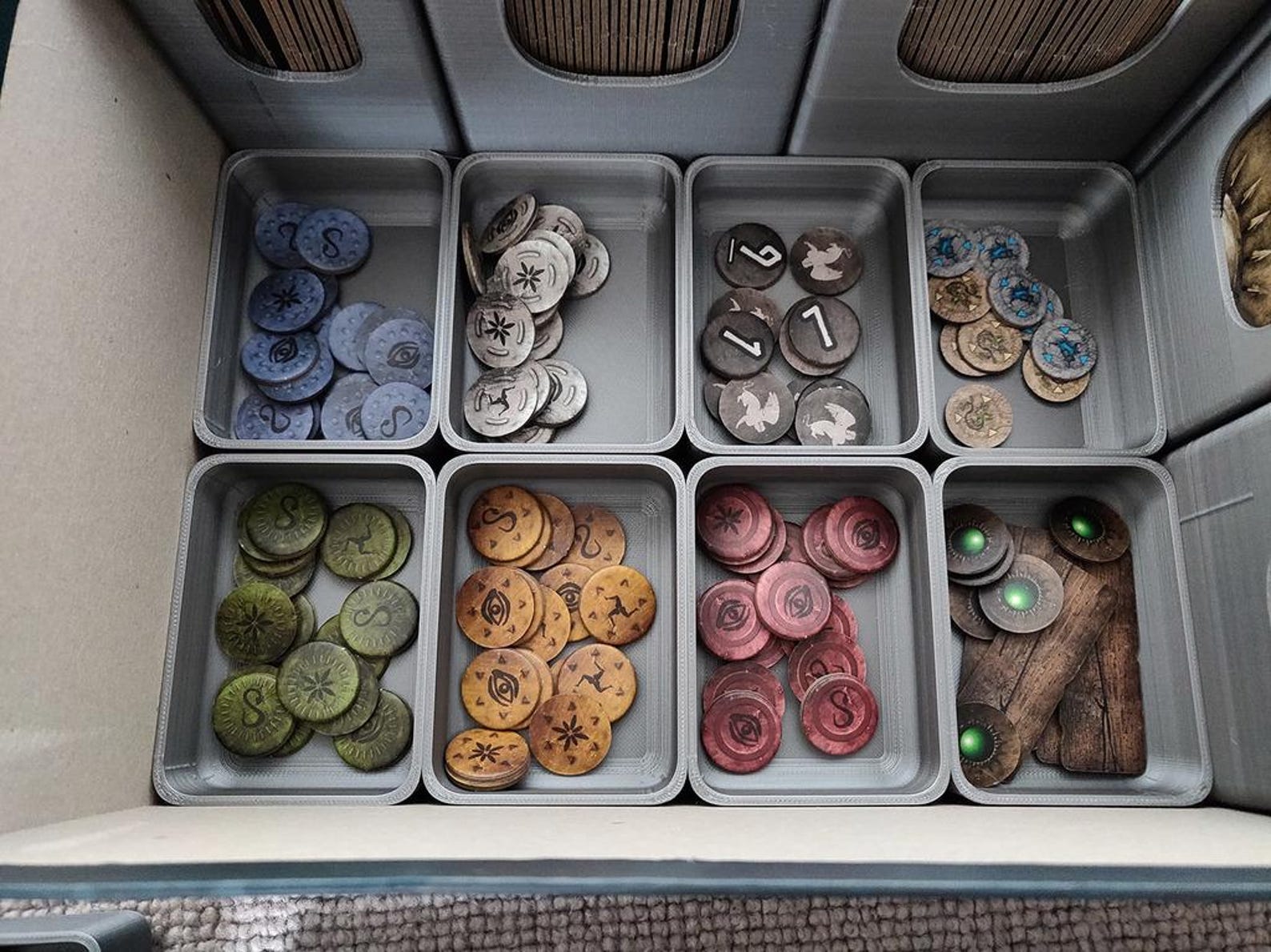 Mythic Battles: Pantheon - Deluxe Storage Box Board Game Organizer and ...
