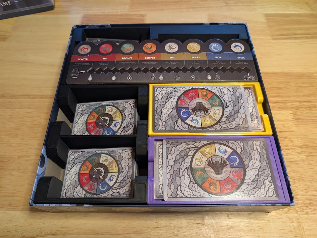 Mistborn Deckbuilding Board Game Organizer / Insert - Etsy