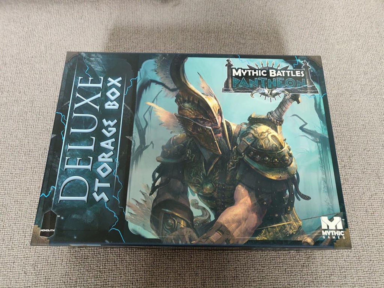 Mythic Battles: Pantheon - Deluxe Storage Box Board Game Organizer and ...