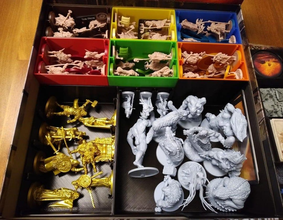 Blood Rage Expansions Board Game Organizer and Insert - Etsy