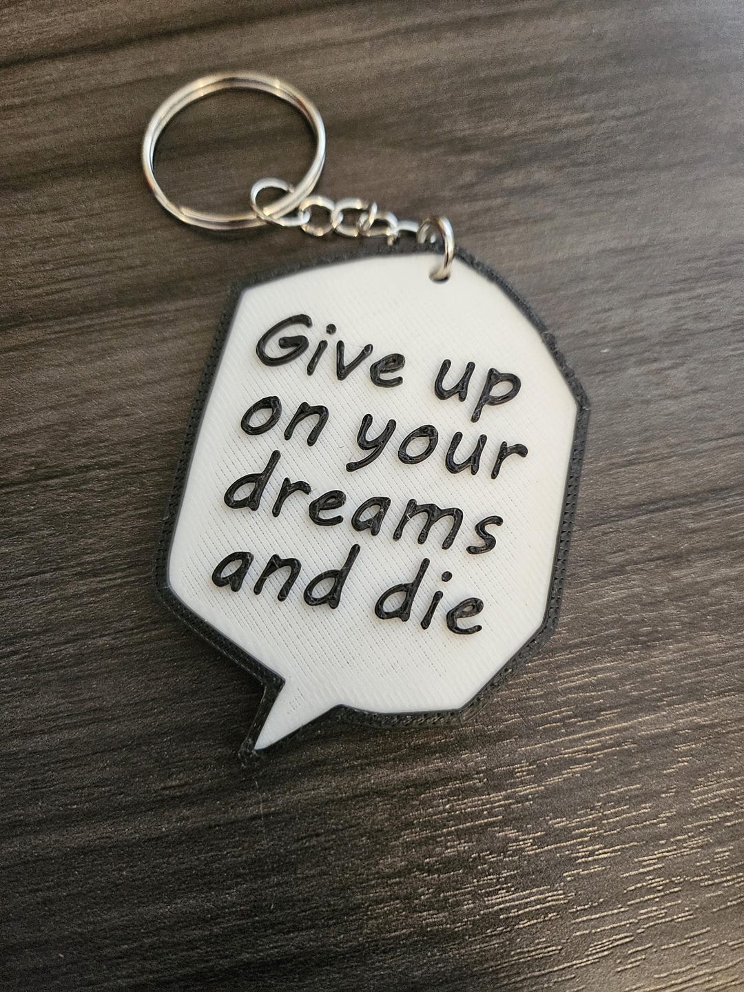 Attack on Titan Levi Manga Give up on Your Dreams and Die Speech Bubble ...