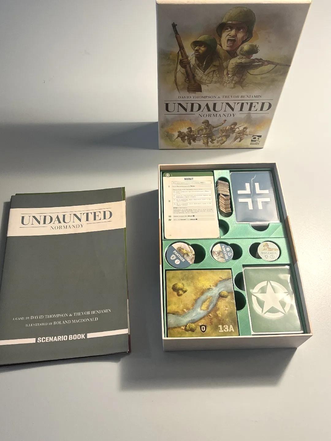 Undaunted Normandy + Expansion Board Game Organizer / Insert - Etsy