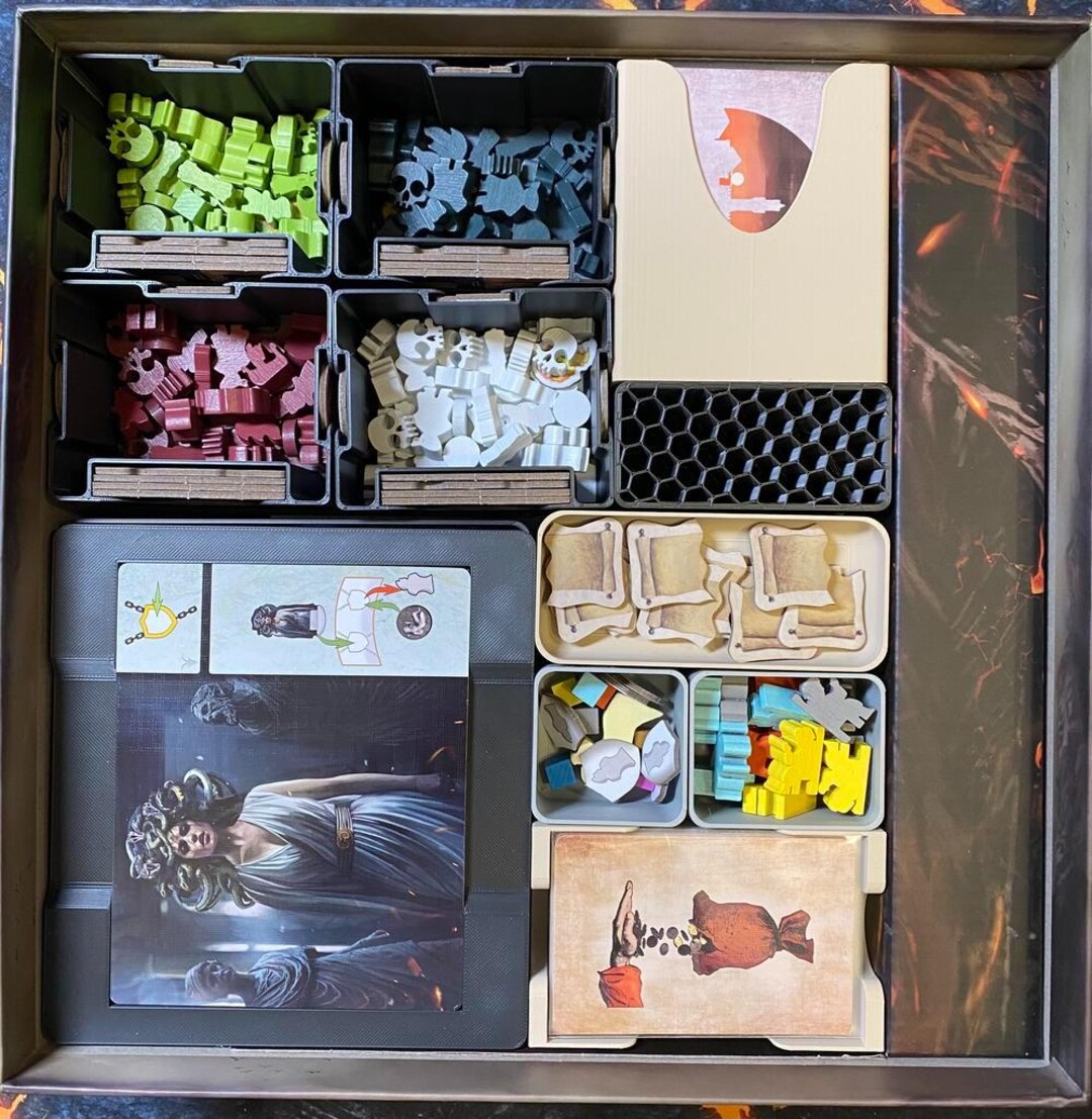 Inferno Board Game Organizer / Insert - Etsy