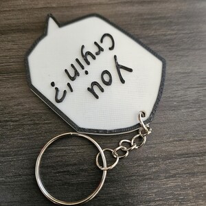 Jujutsu Kaisen Gojo Satoru Manga JJK - You Cryin'? Speech Bubble Key ...