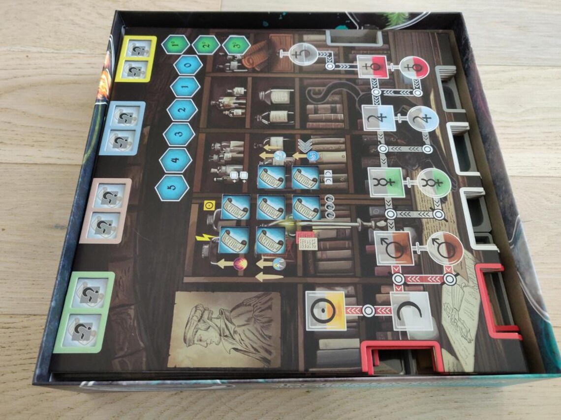Trismegistus: the Ultimate Formula - Board Game Organizer and Insert - Etsy