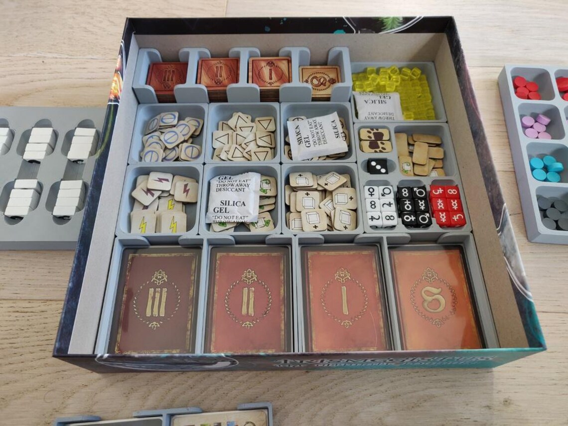 Trismegistus: the Ultimate Formula - Board Game Organizer and Insert - Etsy